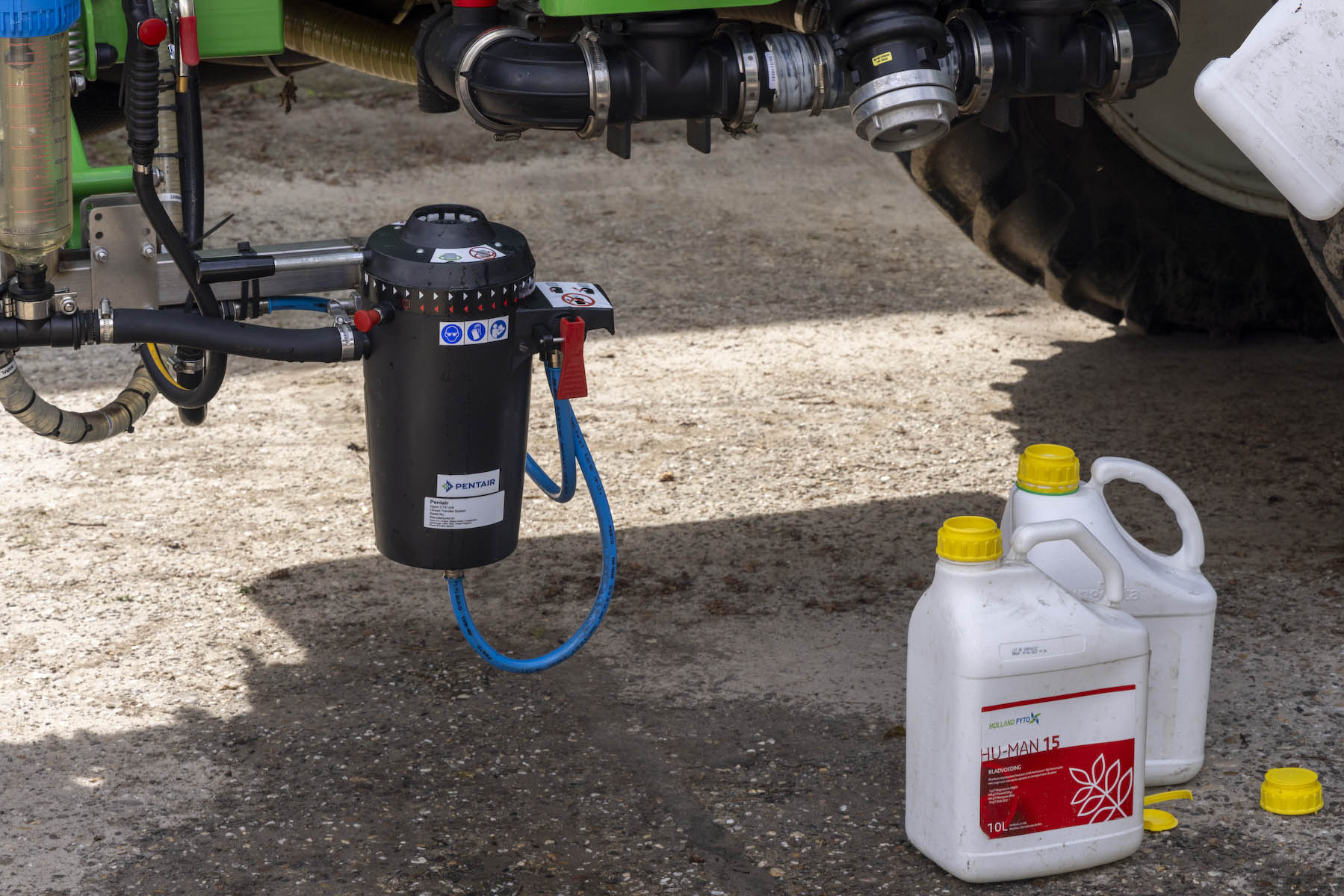 Vullen zonder drup met closed transfer system - Precisielandbouw voor ...